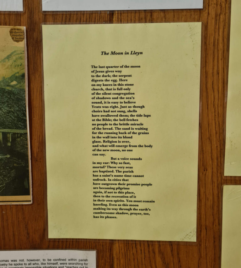 In the land of RS Thomas – Robin Houghton